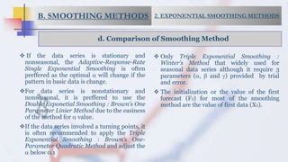 Week Forecasting Time Series Smoothing And Decomposition M Awaluddin T PPT