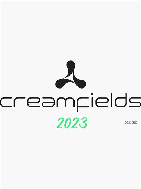 Creamfields 2023 Sticker For Sale By Bootas Redbubble