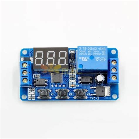 Time Delay Relay Module 5V 12V Delay Timer Countdown Delay On And Off External Trigger Switch