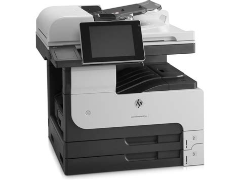 Køb Hp Laserjet Enterprise Mfp M725dn Sort Og Hvid Printer Til