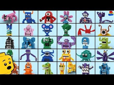 Garten Of Banban How To Build Every Fan Made Monster Out Of Lego Part Youtube Banban