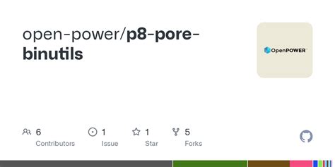 github open power p8 pore binutils