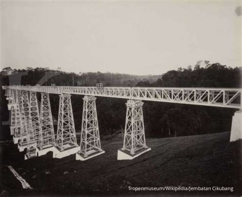 Jembatan Cikubang Jembatan Kereta Terpanjang Di Indonesia Dibangun Era