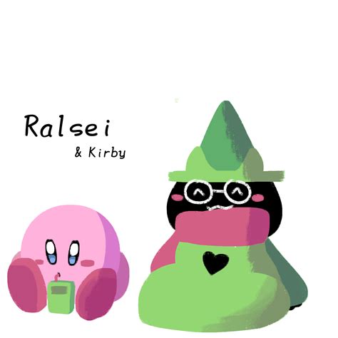 Its Ralsei And Kirby D Rdeltarune