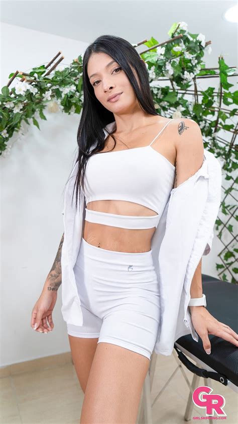 Salome Gil Rwhitetanktops
