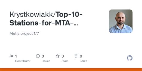 GitHub Krystkowiakk Top 10 Stations For MTA Advertising Metis