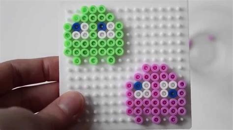 Pacman Ghost Perler Beads