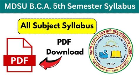syllabus mdsu