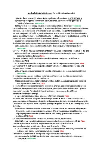 Preguntas Bio Molecular Pdf