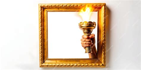 3d Border Frame With Glowing Raised Fist Torch Symbolizing Activism For Human Rights Day Empower 3d Border Frame With Glowing Raised Fist Torch Symbolizing Activism For Human Rights Day Empower