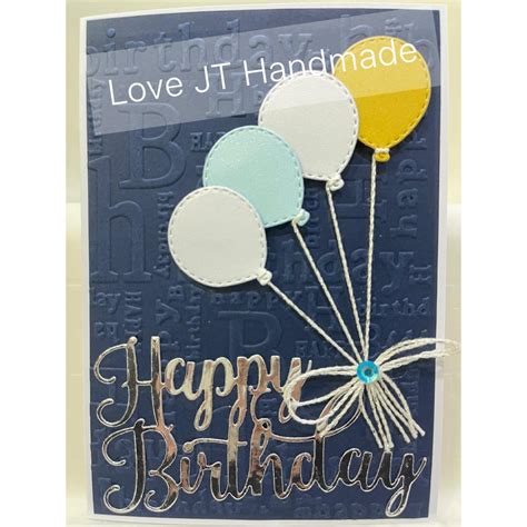 A6 Size Handmade Card Greeting Card Wishes Card Happy Birthday Card Kad