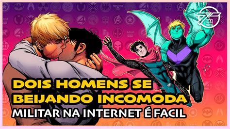 Dois Homens Se Beijando NÃo É Normal Militante Lgbt De Internet