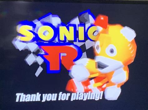 Beat Sonic R As My Favorite Character Rgaming