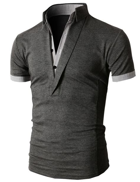 Love This Doublju Mens Unique Hybrid Fashion Polo Shirts With Short