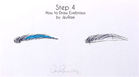 How To Draw Eyebrows Step By Step Tutorial Easy Jeyram Spiritual Art Artofit