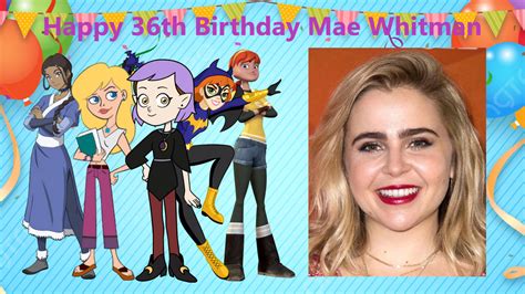Happy 36th Birthday Mae Whitman By Tagirovo On Deviantart