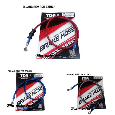 Jual Selang Depan Selang Rem Depan Tdr 35 Inci 90 Cm Universal Motor