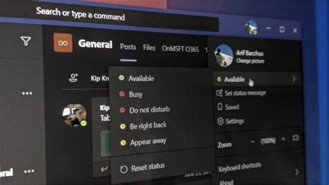How To Check Online Presence In Microsoft Teams OnMSFT