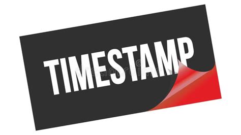 Timestamp Stock Illustrations Timestamp Stock Illustrations Vectors Clipart Dreamstime