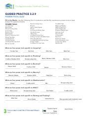 Guided Practice Answers