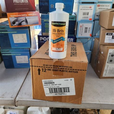 Q647 Case Of Earth Juice Bi Brix Molasses For Plants Leftover Treasures