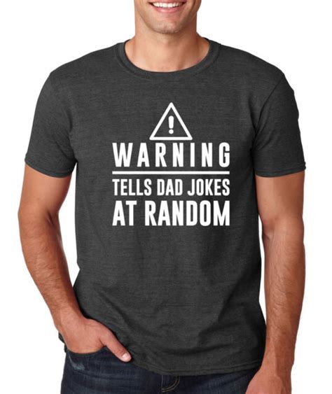warning tells dad jokes at random funny geek nerd father s day t t