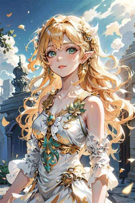 Ancient Elf By Albedoaianime On Deviantart