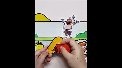 💗햇님 핫도그가게 스퀴시북💗 엉클그랜파 무료도안 Free Printable 종이인형놀이 만들기도안 Paper