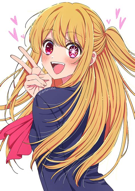 Hoshino Ruby Oshi No Ko Drawn By Fuku Fukufuku Danbooru