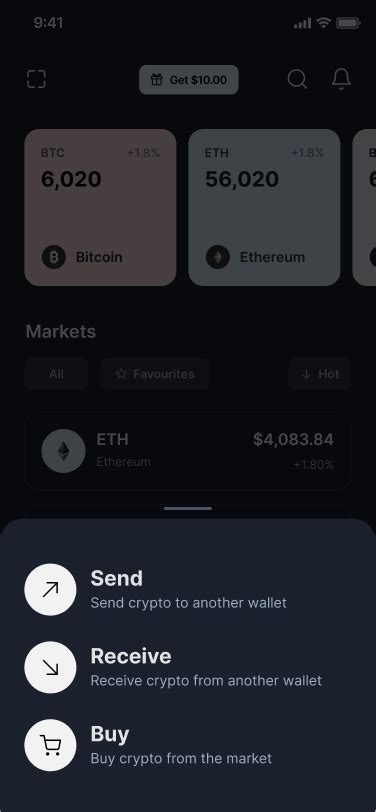 Cryptou Cryptocurrency App Flutter Ui Kit By Unikappslight Codecanyon