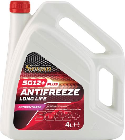 Антифриз Sevan Long Life Sg12 концентрат 74c 4л Масла греси