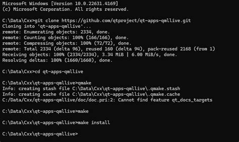 C How To Compile Qml Live Stack Overflow