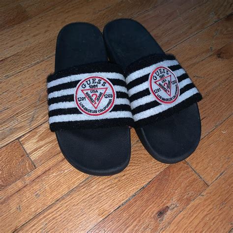 Guess Mens Slides Depop