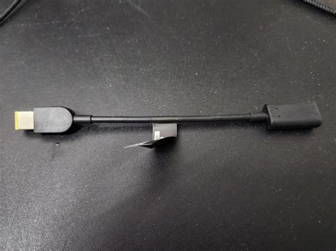 Original Lenovo Usb C To Slim Tip Cable Adapter Computers Tech Laptops Notebooks On