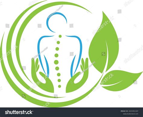 Person Hands Massage Orthopedics Background Stock Vector Royalty Free