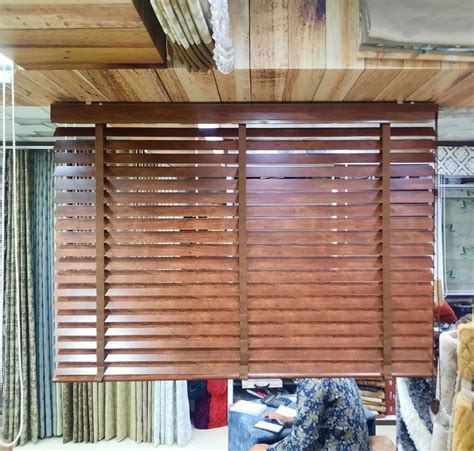 Classic Window Wooden Blinds At ₹ 349sq Ft In Rajkot Id 2850177455573