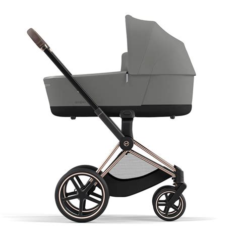 Cybex Priam Iv Rose Gold эксклюзивная коляска 2 в 1 на золотистом