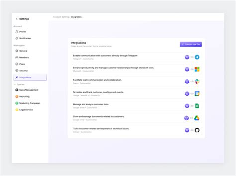 Customergo Ui Kit Crm Dashboard Settings Flow By Robbi Darwis For Flow Forge On Dribbble