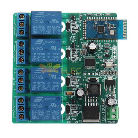 V Channel Relay Module Bluetooth Mobile Phone Wireless Remote Control Switch