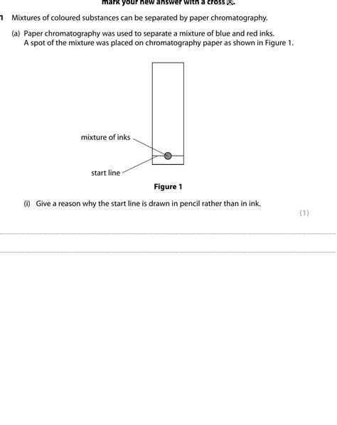 Gcse Edexcel Chemistry Combined Science Separating Mixtures Mixtures Of Coloured Substances