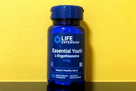 Life Extension Essential Youth L Ergothioneine 老化を遅らせることに成功しているかも