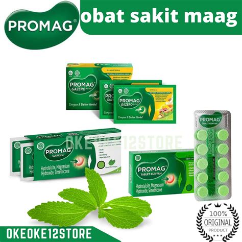 Jual Promag Obat Sakit Maag Dan Kembung Shopee Indonesia