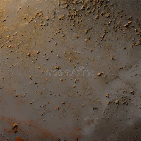 A Grungy Metal Texture With Rust And Scratches2 Generative Ai Stock