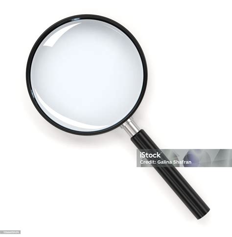 돋보기 3d 렌더링 돋보기 광학 기기에 대한 스톡 사진 및 기타 이미지 돋보기 광학 기기 루페 흰색 배경 Istock