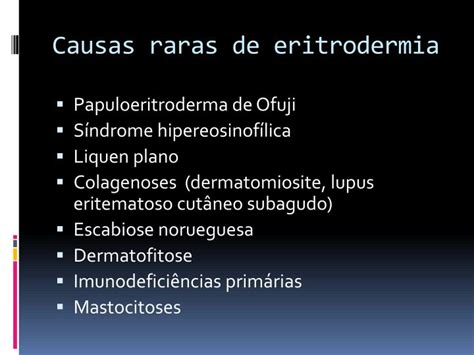 Ppt Eritrodermia Powerpoint Presentation Id1402137
