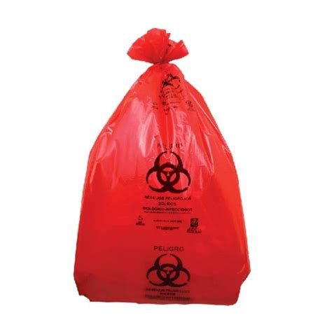 Bolsa Roja Para RPBI LRO 55 200 Grupo Alvi Somos Fabricantes