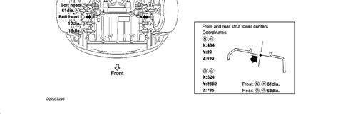 Qanda Infiniti G35 Engine Bay And Chassis Dimensions Diagrams And Drawings