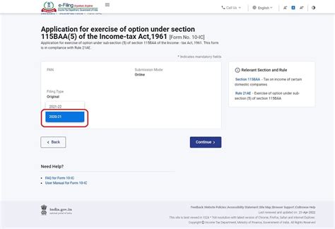 Form IC Now Enabled For AY As Per Condonation Under Circular Of Taxontips