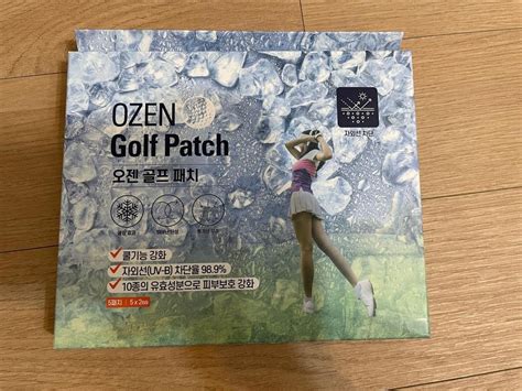 오젠 프리미엄 골프패치 1박스 5세트1세트 헬로마켓