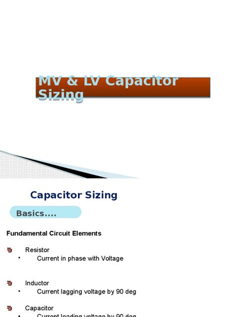 Pdf Capacitor Sizing Dokumen Tips